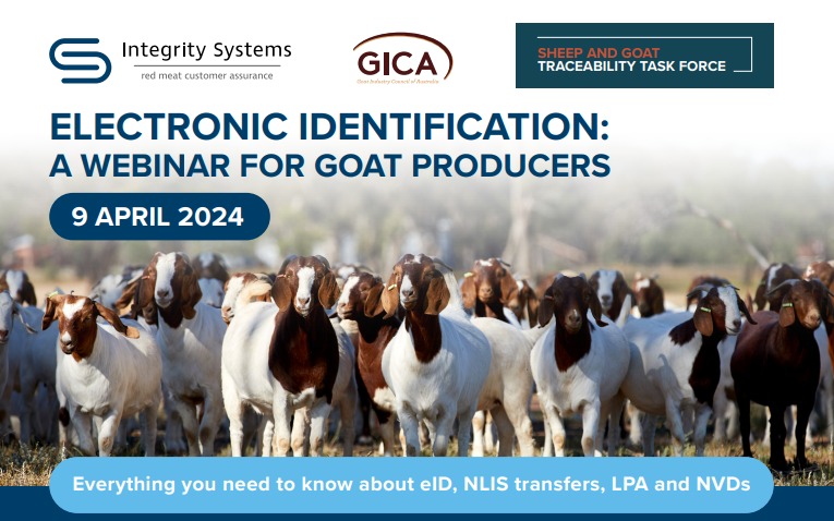 Electronic identification: a webinar for goat producers | Meat ...