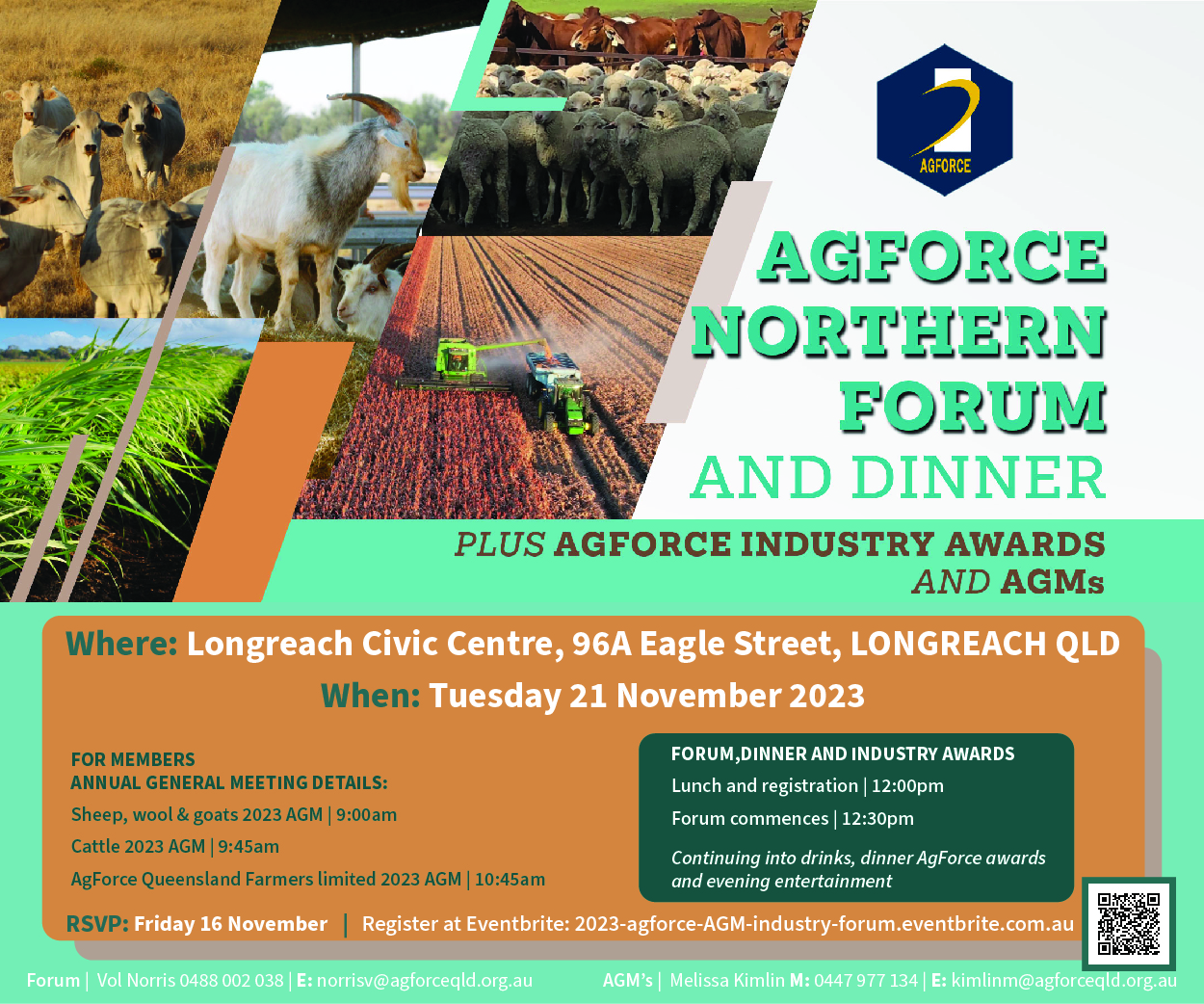 AgForce Northern Forum & Dinner - AgForce Industry Awards & AGMs | Meat ...