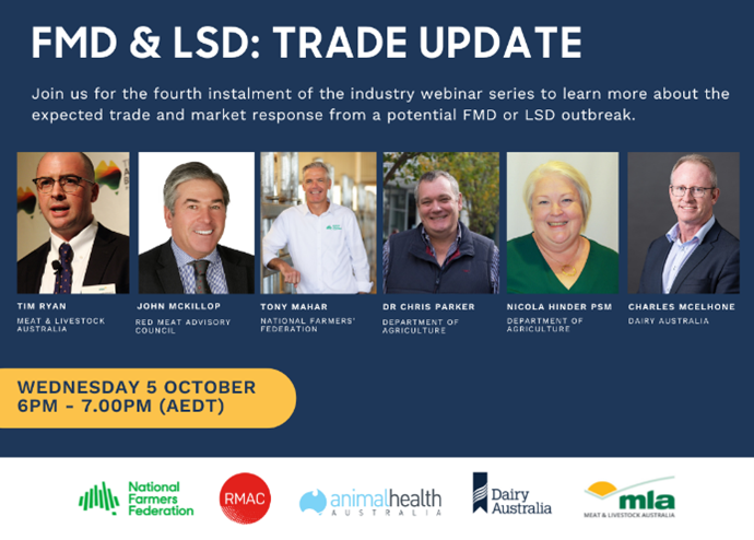 Tune in to the next industry update on FMD and LSD | Meat & Livestock ...