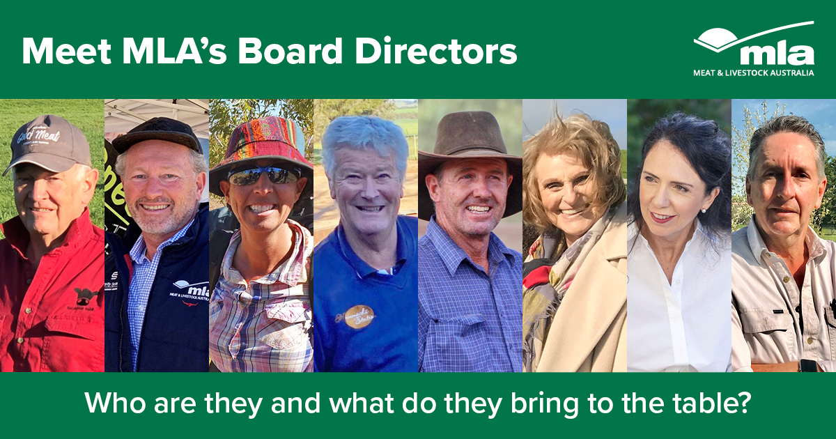 Meet MLA’s Board Directors | Meat & Livestock Australia